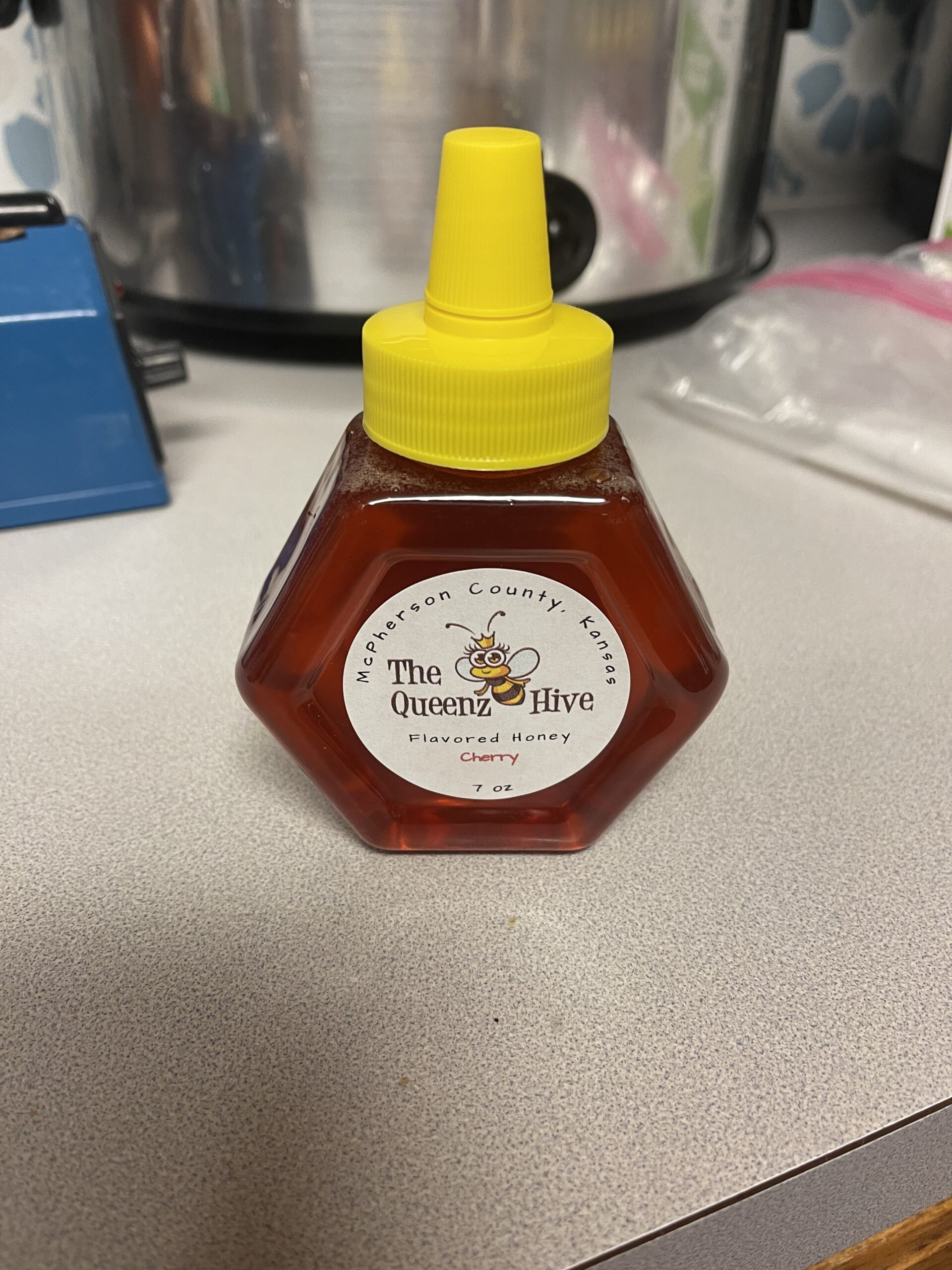 Flavored Honey - Cherry - The Queenz Hive